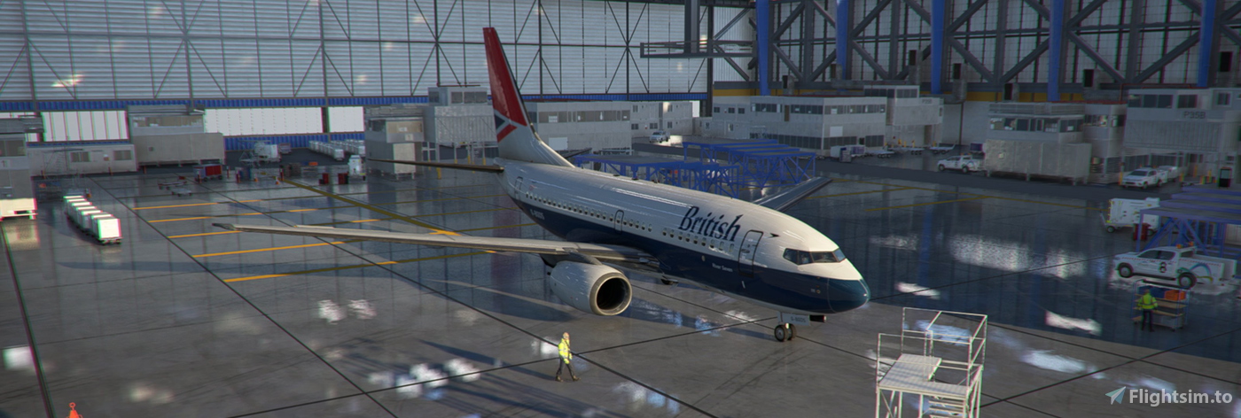 BRITISH AIRWAYS OLD 737-600 for Microsoft Flight Simulator | MSFS