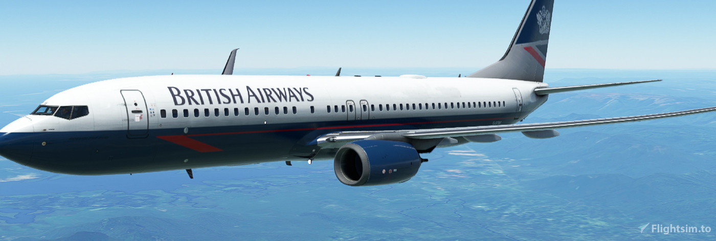 BRITISH AIRWAYS OLD SCIMITAR für Microsoft Flight Simulator | MSFS