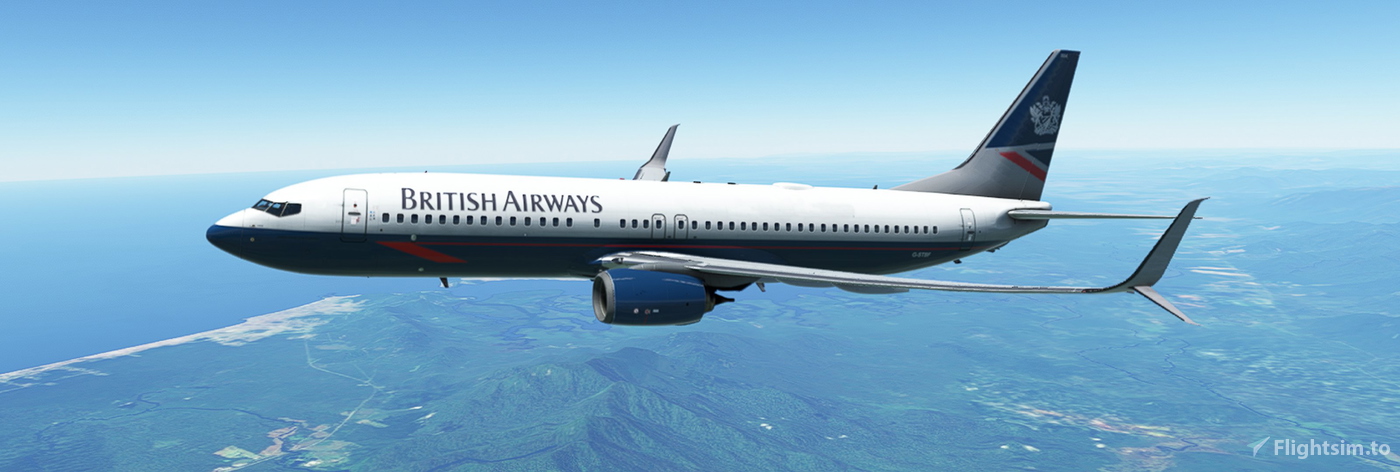 BRITISH AIRWAYS OLD SCIMITAR für Microsoft Flight Simulator | MSFS