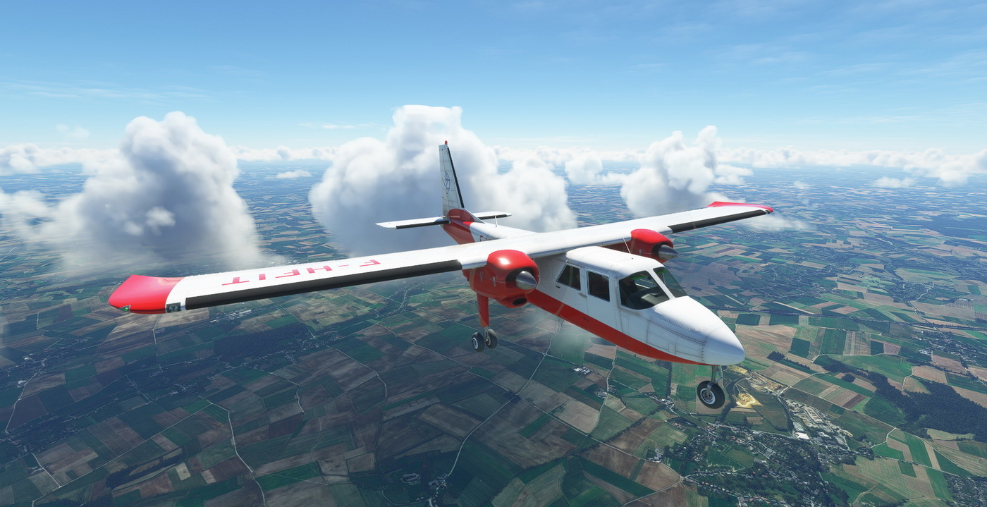 Britten-Norman BN-2 Islander F-HFIT for Microsoft Flight Simulator | MSFS