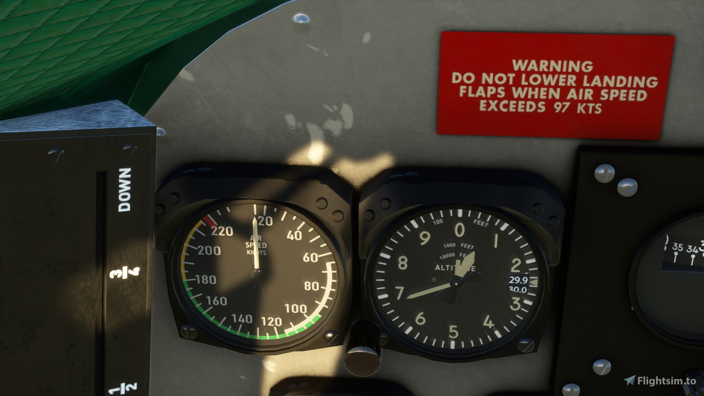 Buffalo Airways C-GPNR DC-3 With IRL cockpit textures and IRL airspeed ...