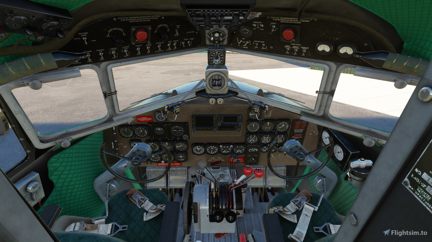Buffalo Airways C-GWZS DC-3 With included IRL cockpit textures and IRL ...
