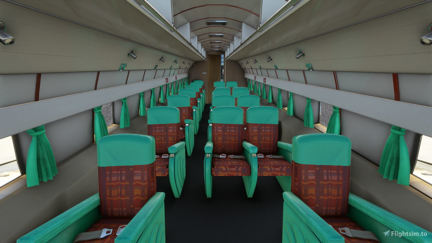 Buffalo Airways C-GWZS DC-3 With included IRL cockpit textures and IRL ...