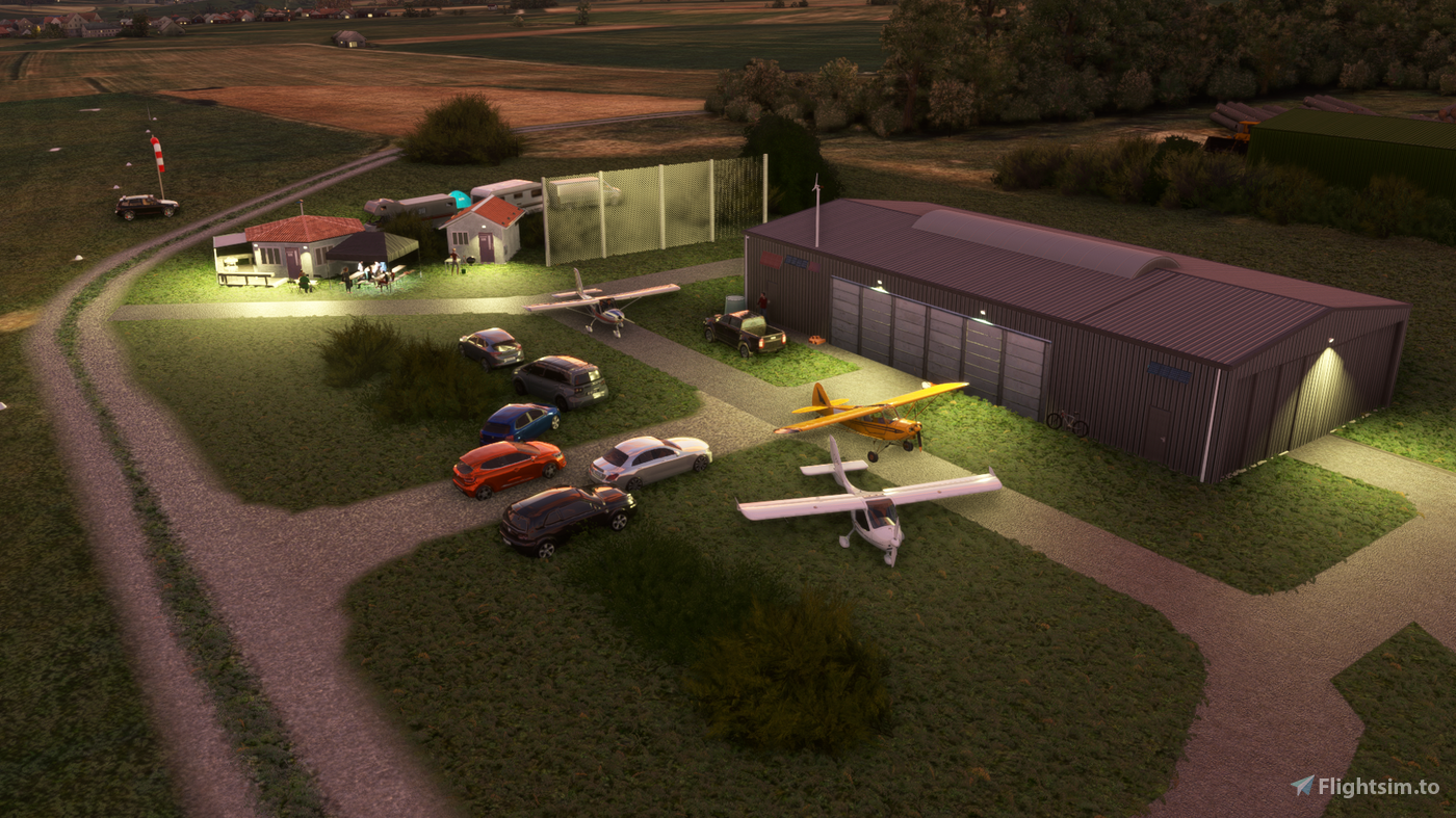 Burgebrach Ultralight Airfield for Microsoft Flight Simulator | MSFS