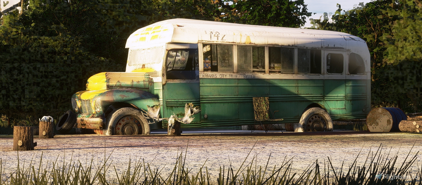 MAGIC BUS 1946 INTERNATIONAL HARVESTOR BUS-142 for Microsoft Flight ...