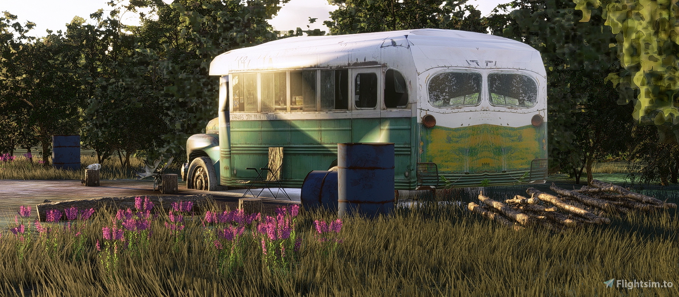 MAGIC BUS 1946 INTERNATIONAL HARVESTOR BUS-142 for Microsoft Flight ...