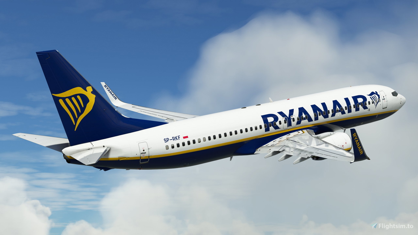 BUZZ (Ryanair) PMDG 737-800 MSFS Pack for Microsoft Flight Simulator | MSFS