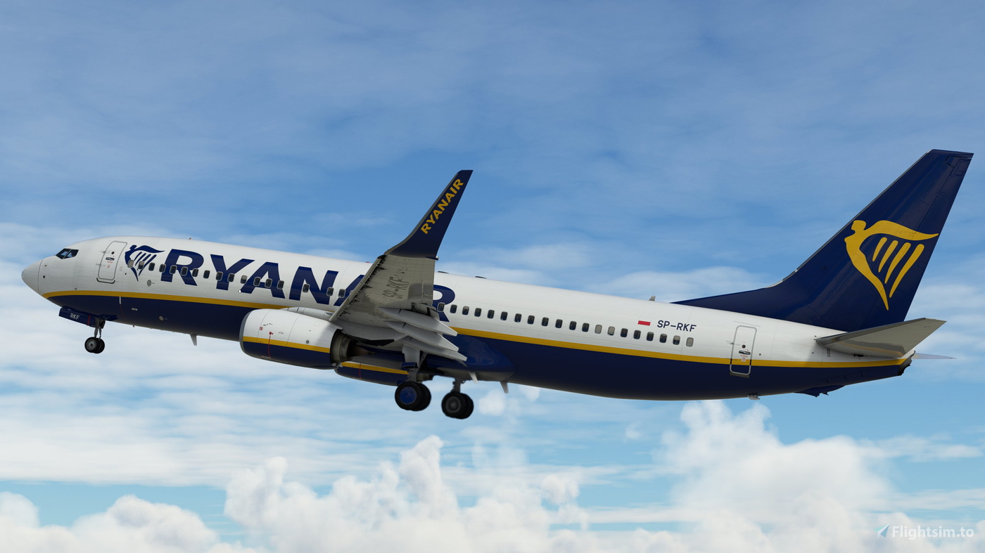 BUZZ (Ryanair) PMDG 737-800 MSFS Pack for Microsoft Flight Simulator | MSFS