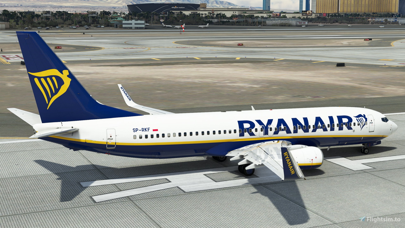 BUZZ (Ryanair) PMDG 737-800 MSFS Pack for Microsoft Flight Simulator | MSFS