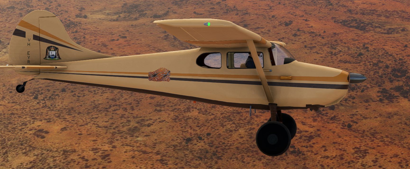 Cessna C170B backcountry beige VH-EYR pour Microsoft Flight Simulator ...