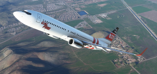 USFS 'Tanker 837' - FICTIONAL 737-800 AIRTANKER for Microsoft Flight ...