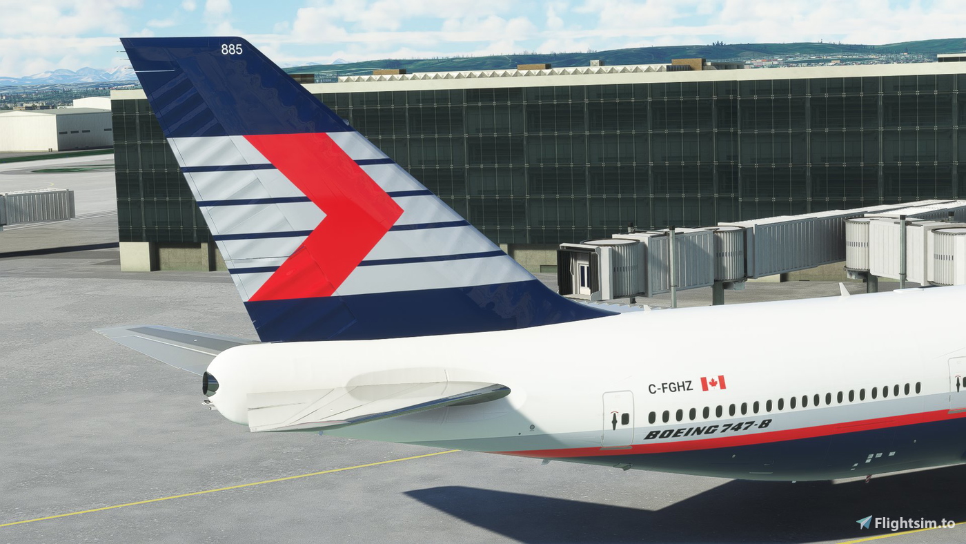 Canadian Airlines 747-8 [Salty] for Microsoft Flight Simulator | MSFS
