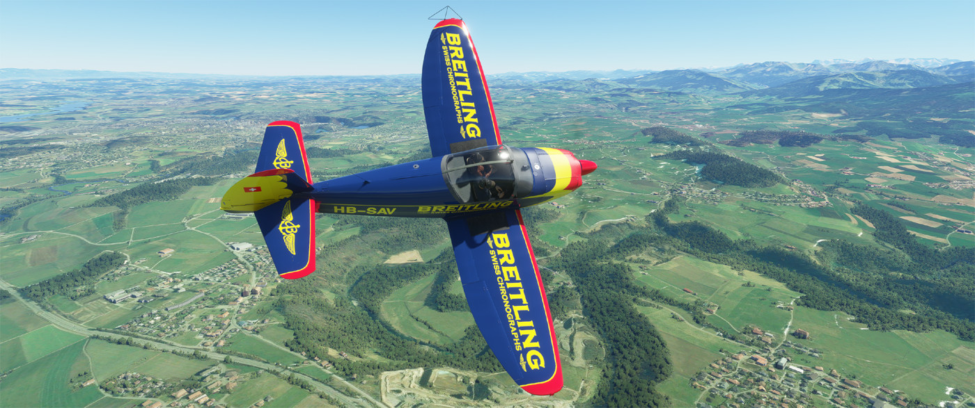 CAP 10B HB-SAV "Breitling" for Microsoft Flight Simulator | MSFS
