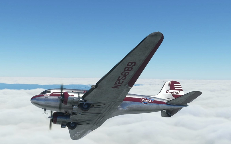 Douglas DC-3 Liveries for Microsoft Flight Simulator | MSFS