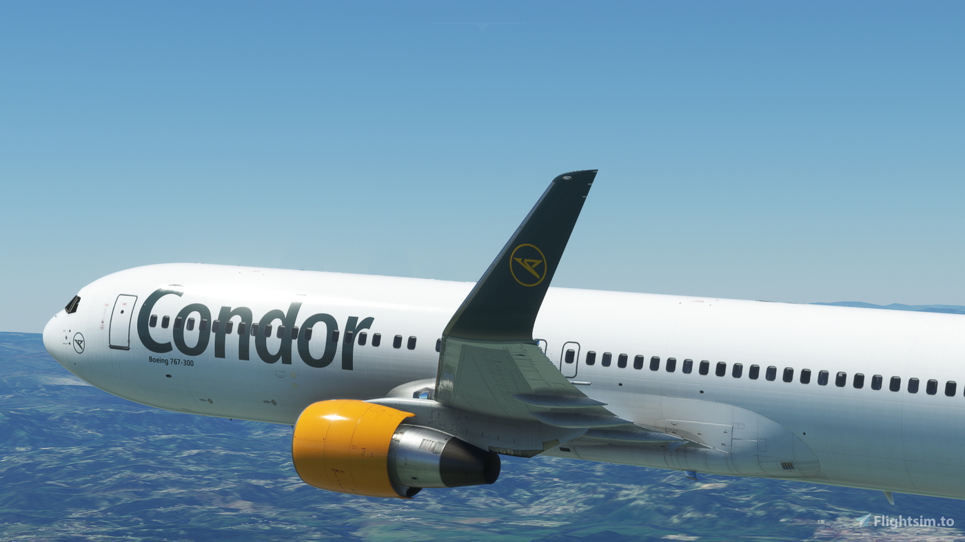 Captain Sim 767-330(ER) - Condor Fleet + Cabin 4K for Microsoft Flight ...