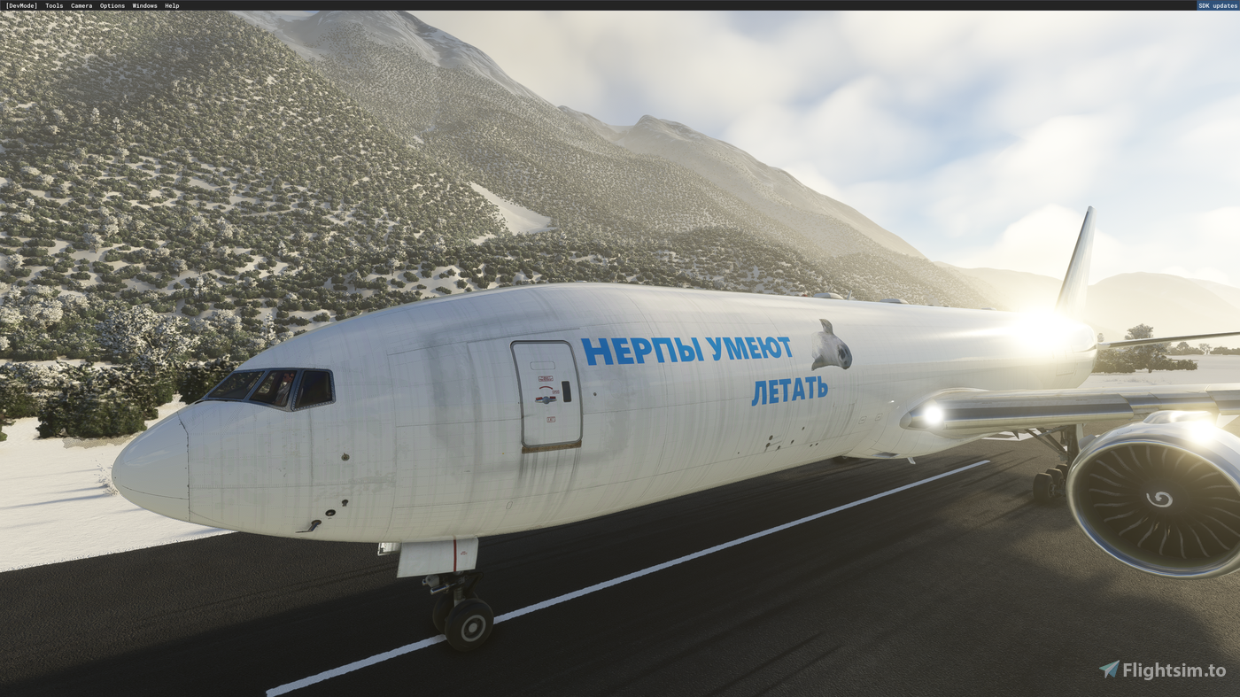 ! НЕРПЫ УМЕЮТ ЛЕТАТЬ ! Captain sim Boeing 777F ! NERPS CAN FLY ! for ...