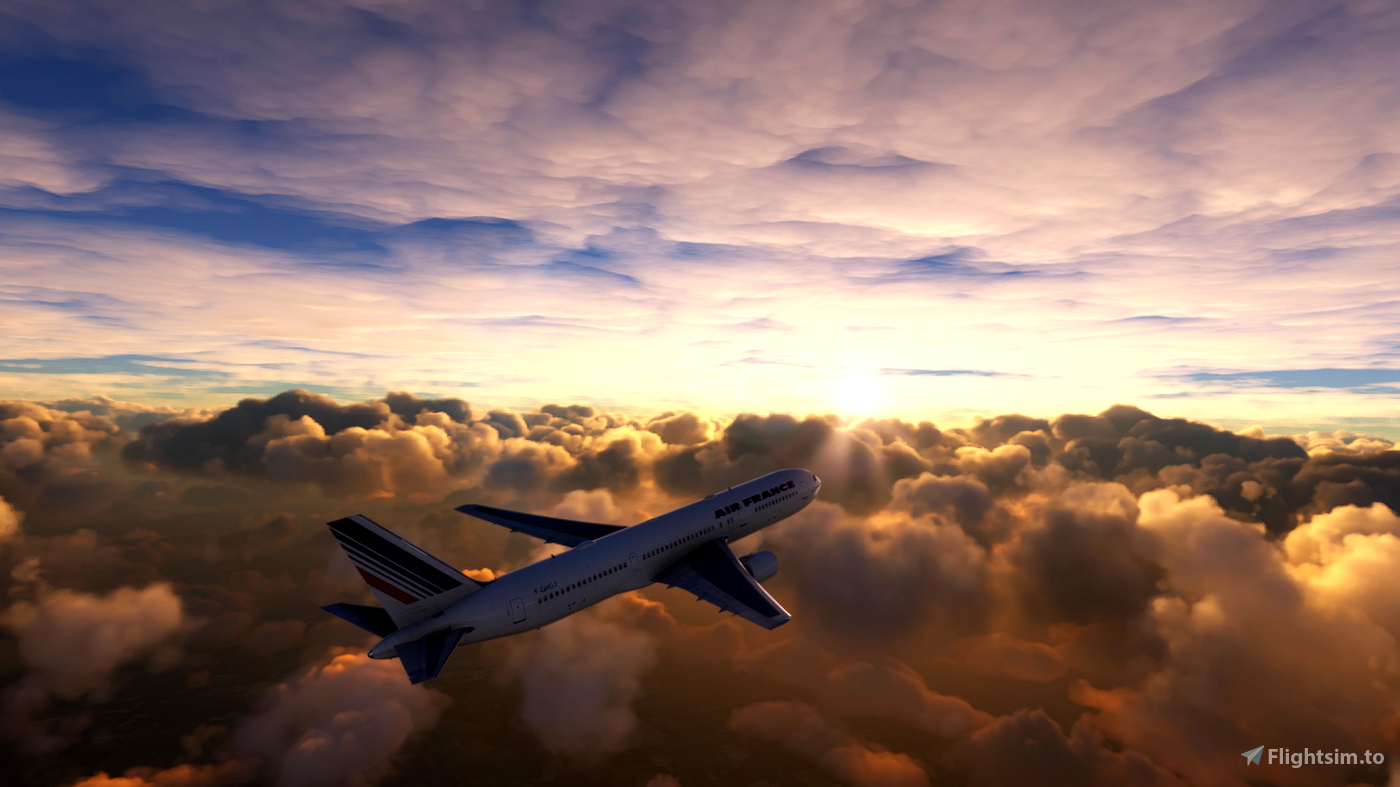 CaptainSim Boeing 767-300ER Air France F-GHGJ for Microsoft Flight ...