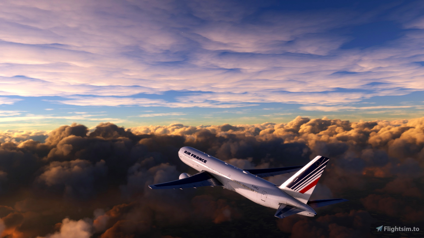 CaptainSim Boeing 767-300ER Air France F-GHGJ for Microsoft Flight ...