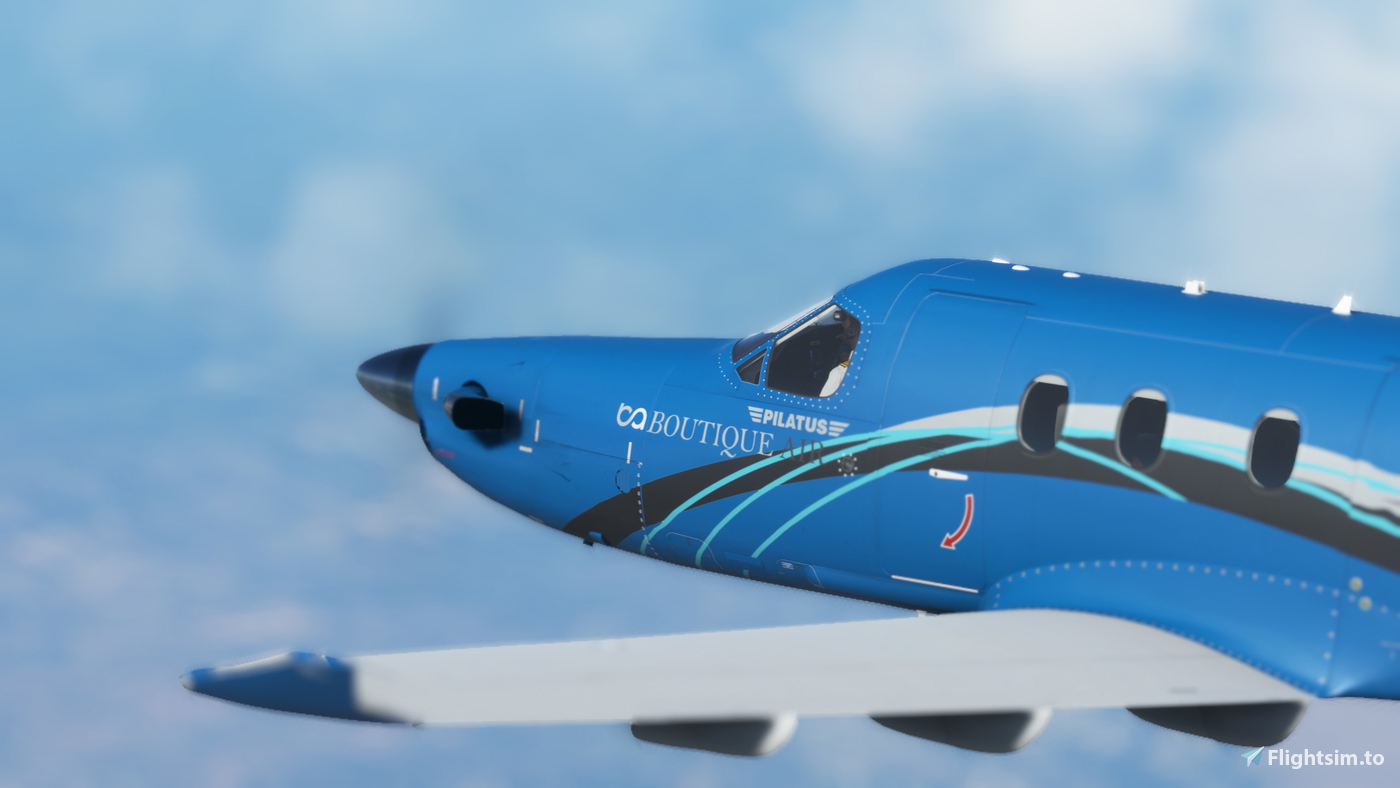 Carenado PC-12 Boutique Air Pack for Microsoft Flight Simulator | MSFS