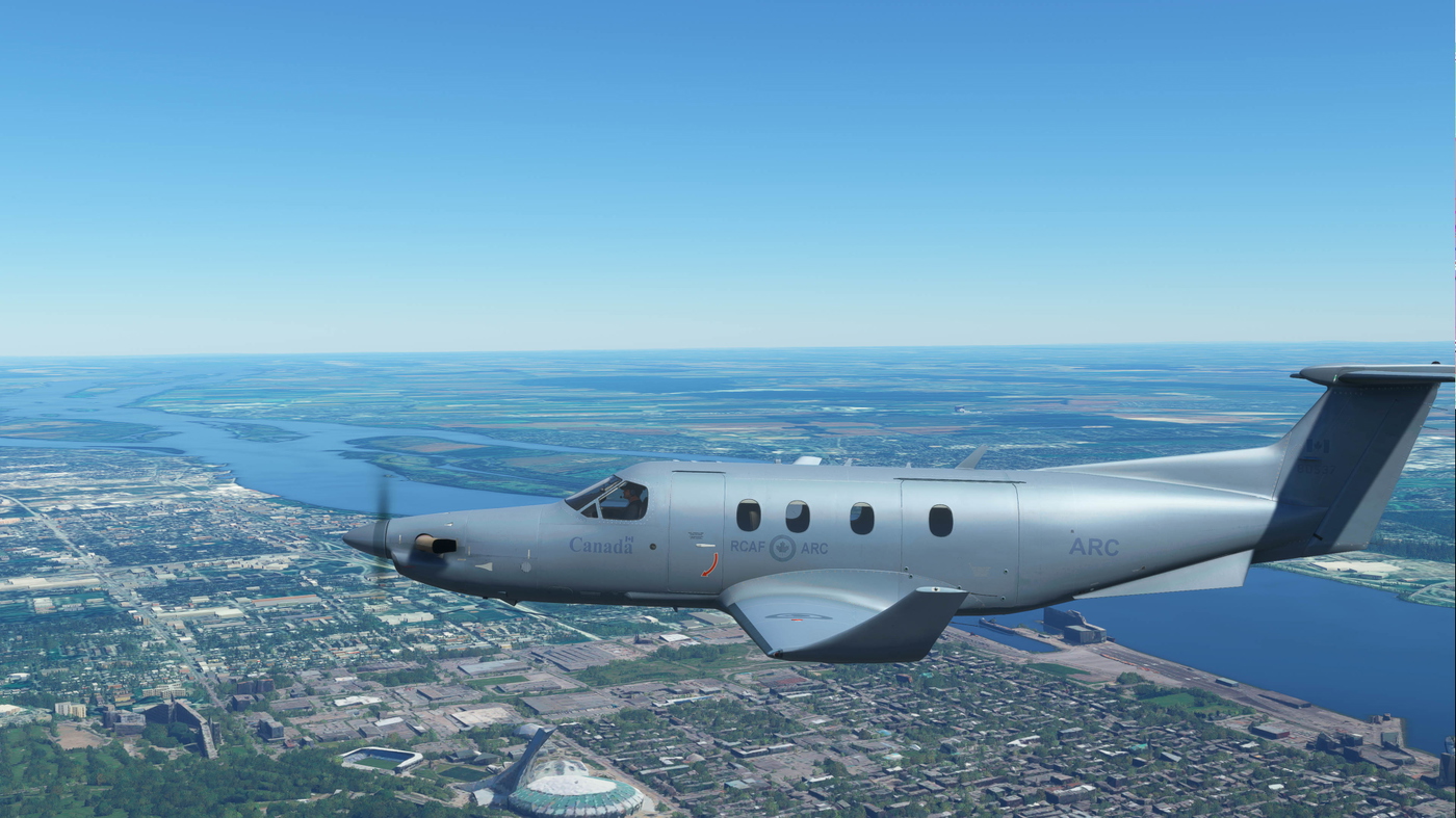 CARENADO PC-12 RCAF ARC (Fictif) for Microsoft Flight Simulator | MSFS