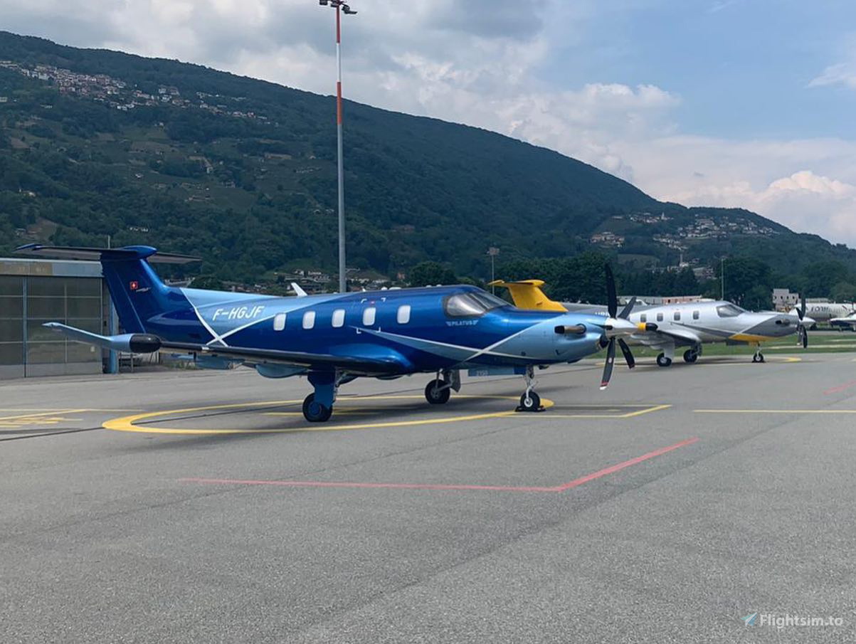 CARENADO PILATUS PC 12 F-HGJF GET1JET » Microsoft Flight Simulator