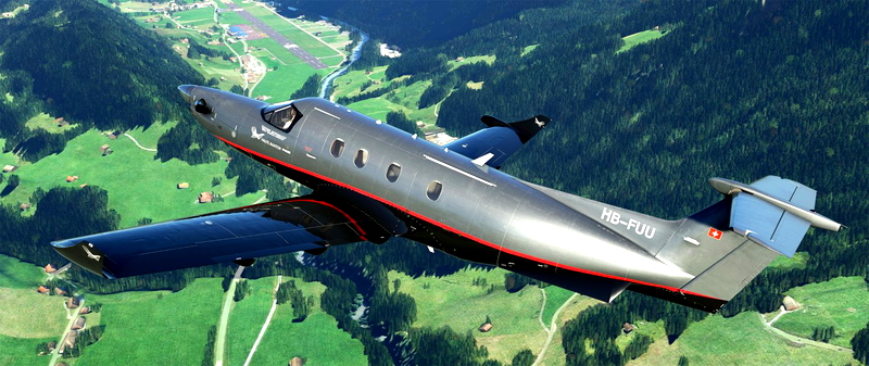 Carenado Pilatus PC-12 "HB-FUU" Haute Aviation for Microsoft Flight Simulator | MSFS