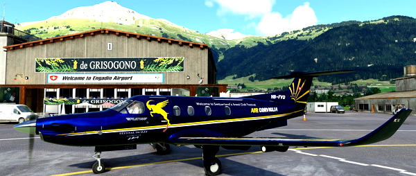 Carenado Pilatus PC-12 "HB-FUU" Haute Aviation for Microsoft Flight Simulator | MSFS