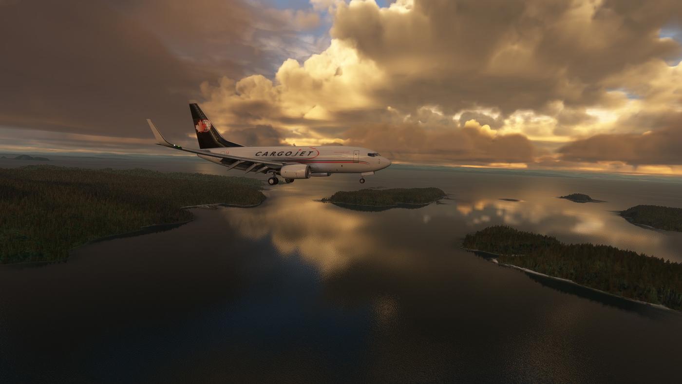 Cargojet PMDG Boeing 700 BDSF 对于 Microsoft Flight Simulator | MSFS