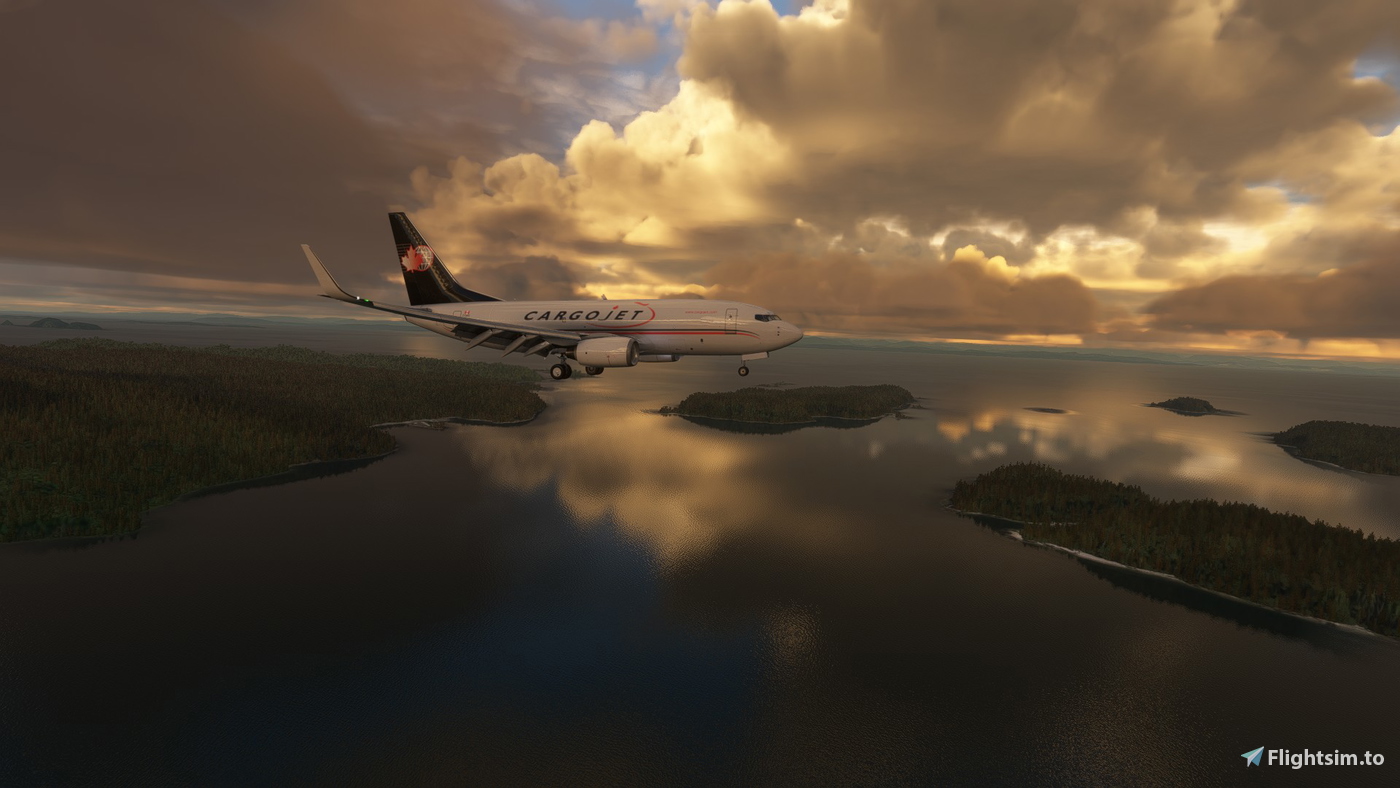 Cargojet PMDG Boeing 700 BDSF For Microsoft Flight Simulator MSFS Cargojet PMDG Boeing 700 BDSF For Microsoft Flight Simulator MSFS