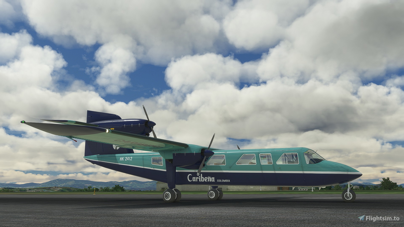 [BlackBox] Caribeña Colombia Britten-Norman BN2-2A Trislander for ...