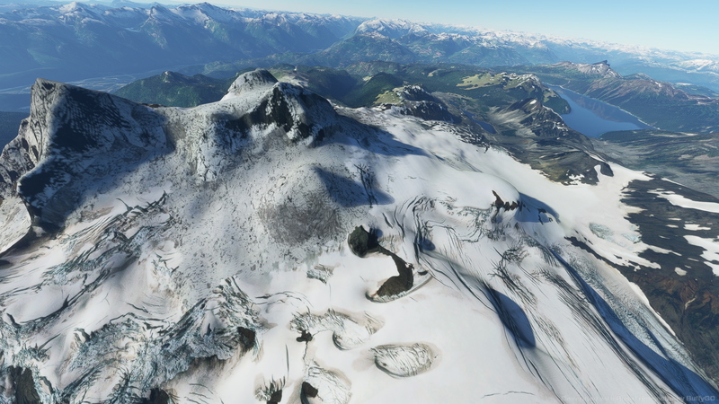 Cascade Range Volcanoes for Microsoft Flight Simulator | MSFS