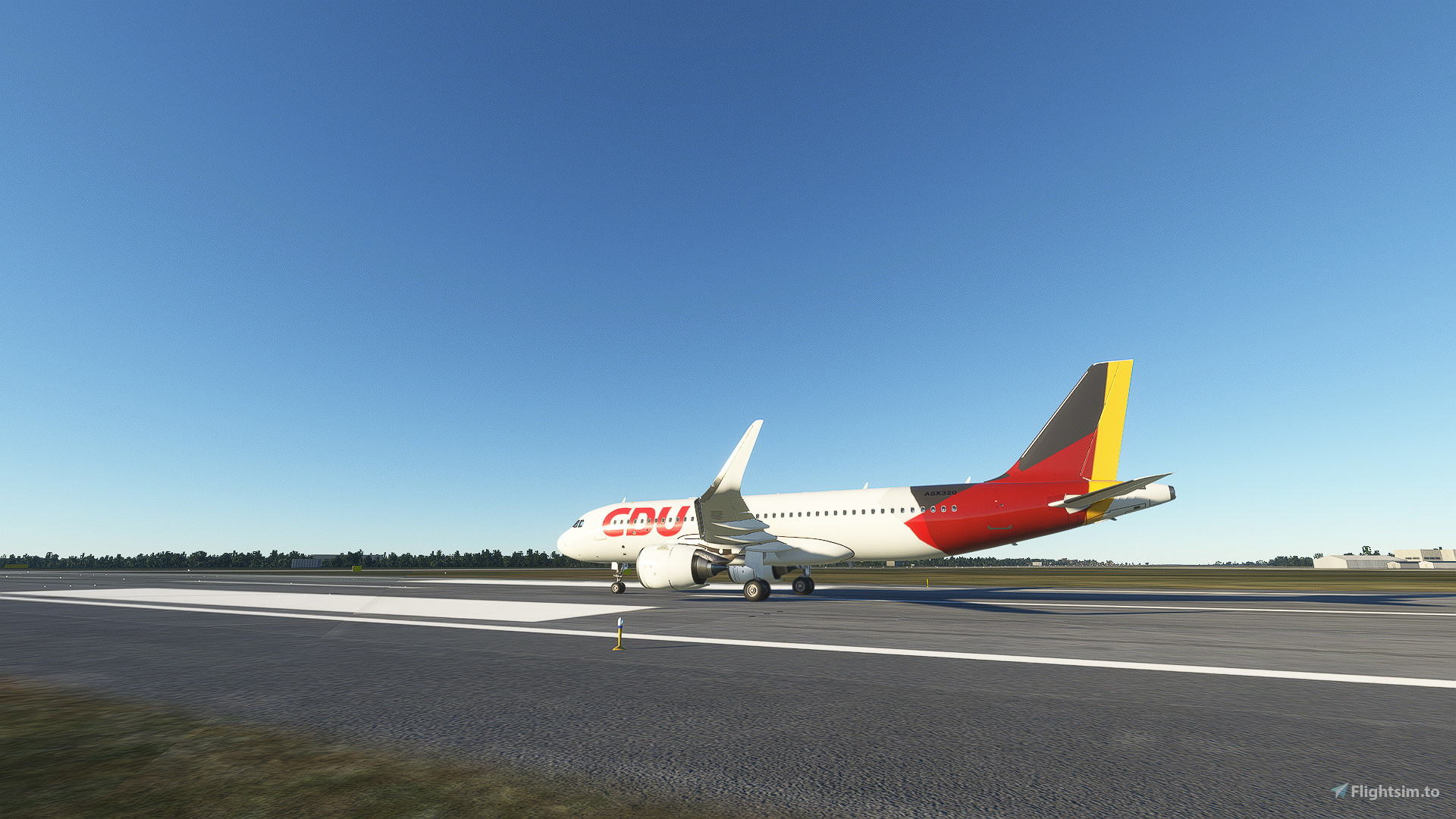 CDU | Asobo A320 NEO | fictional para Microsoft Flight Simulator | MSFS