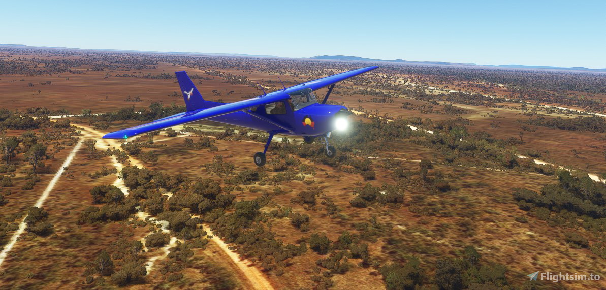 Cessna 152 Aussie Livery Fictional für Microsoft Flight Simulator | MSFS