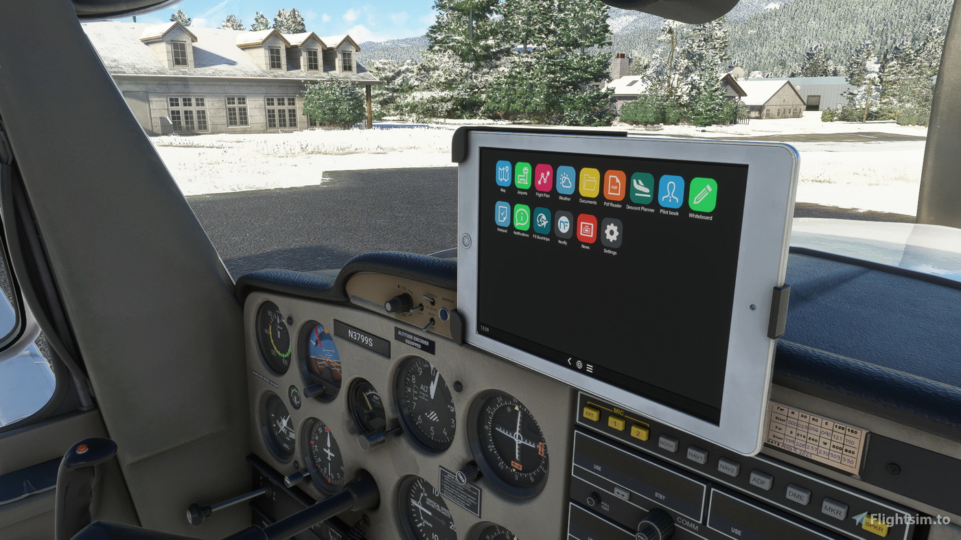 Cessna 152 (Asobo/WBSim-JPLogistics) Avionics/Sky4Sim Tablet Mod for ...