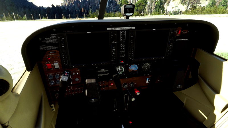 Cessna 172 G1000 Wood Panel for Microsoft Flight Simulator | MSFS