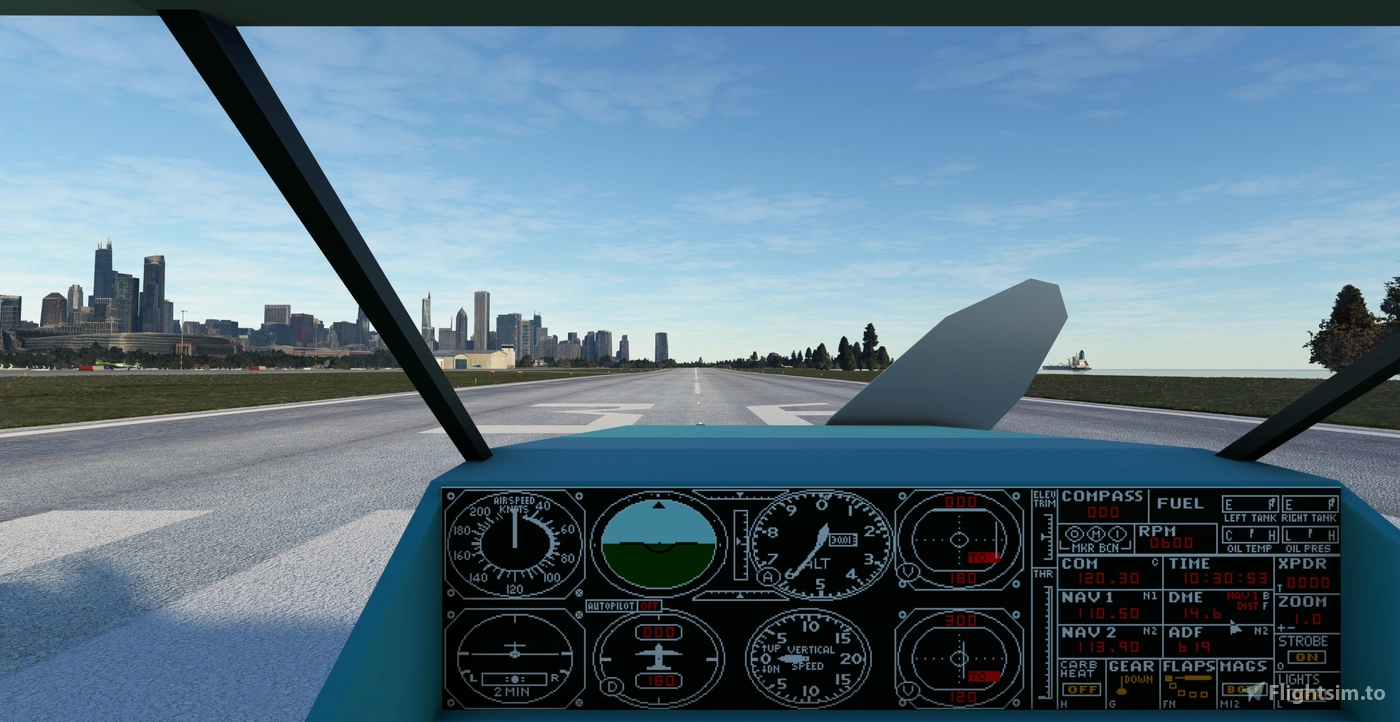 Cessna 182RG Flight Simulator 4.0 Style for Microsoft Flight Simulator ...