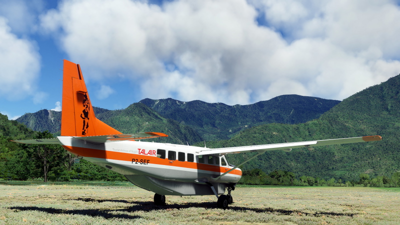 Cessna 208 repaint as Talair SEF for Microsoft Flight Simulator | MSFS
