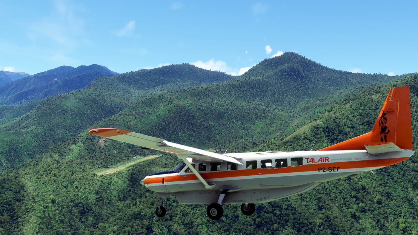 Cessna 208 repaint as Talair SEF for Microsoft Flight Simulator | MSFS