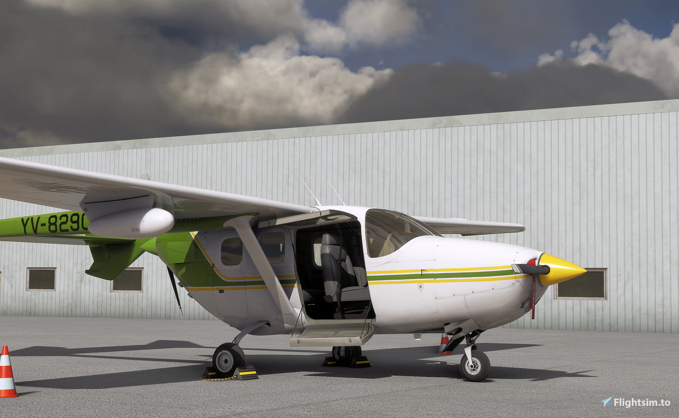 Cessna 337 Skymaster with Venezuelan registration YV-829CP. for ...