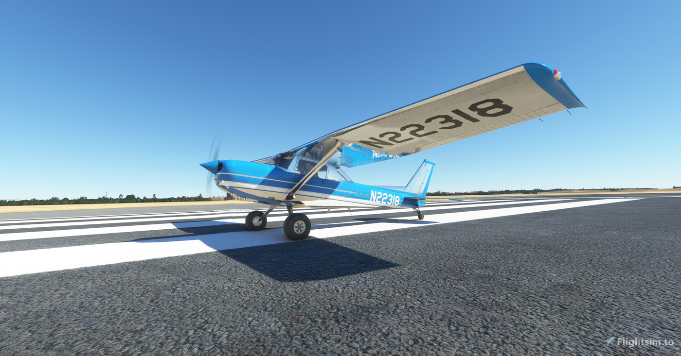 Cessna C152 N22318 FlyMeToTheFun for Microsoft Flight Simulator | MSFS
