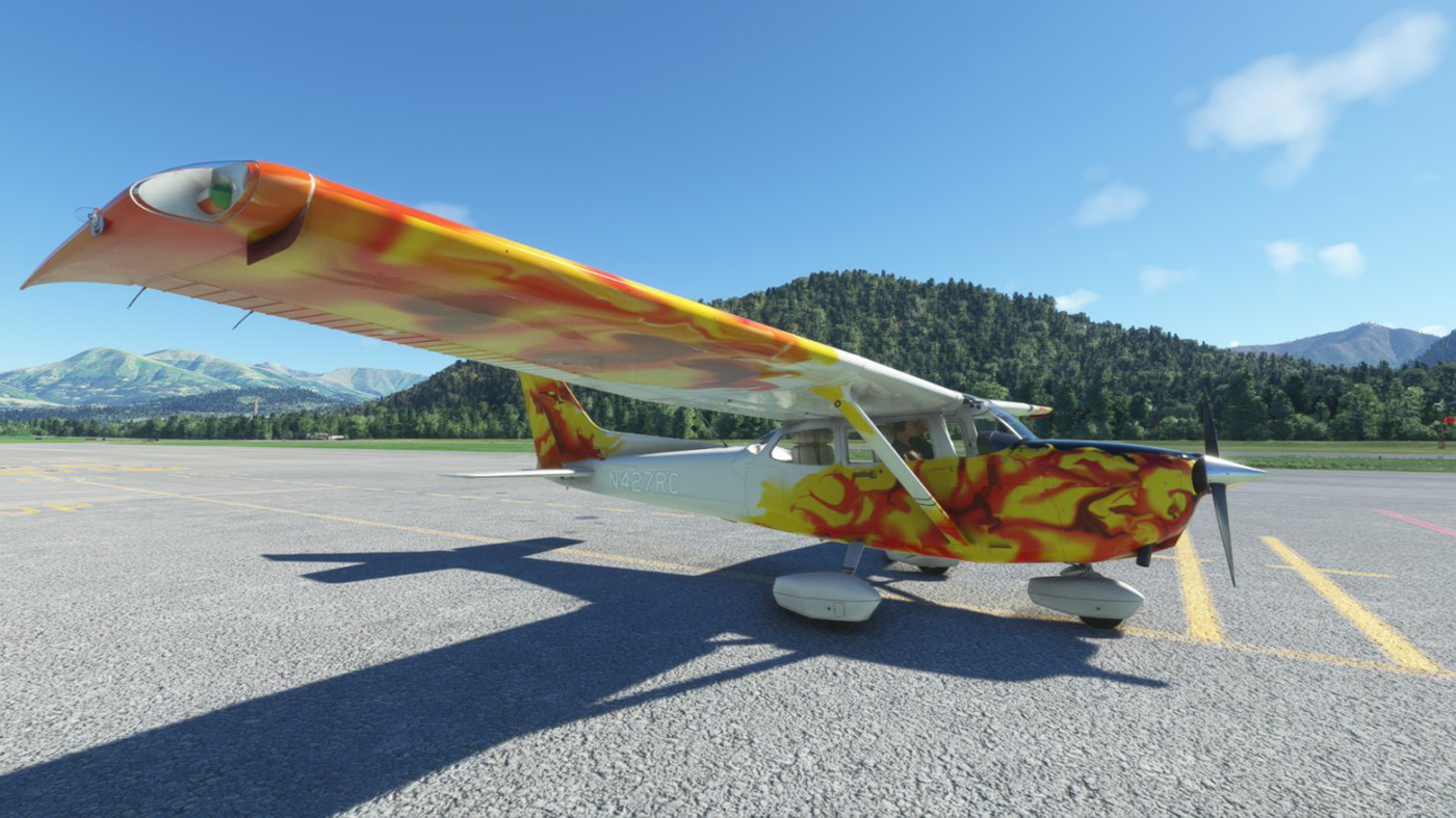 Cessna C172 (G1000/classic) fire_pack for Microsoft Flight Simulator | MSFS