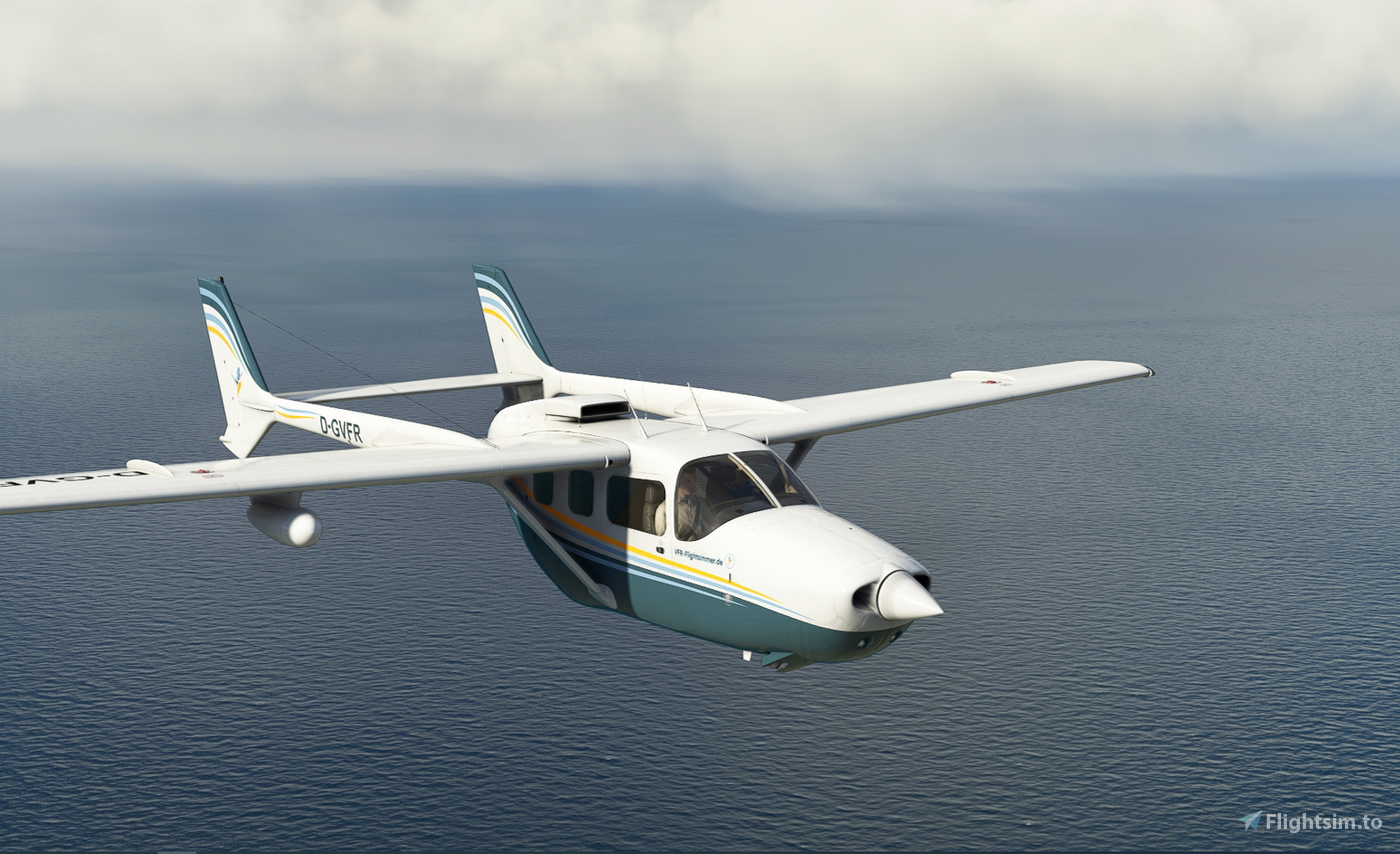 Cessna C337 D-GVFR VFR-Flightsimmmer.de for Microsoft Flight Simulator ...