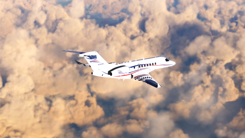 Cessna Citation Longitude N243PC for Microsoft Flight Simulator | MSFS