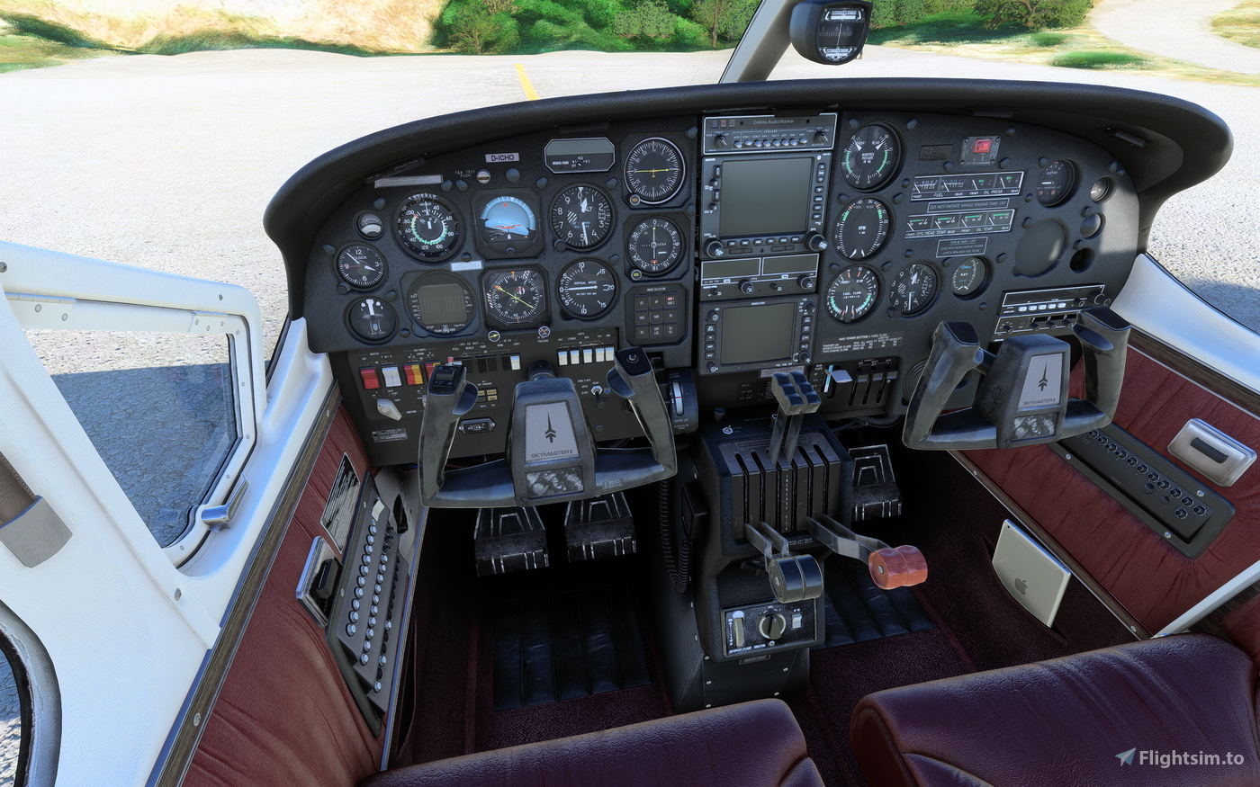 Cessna P337H Skymaster II with German registration D-ICHO. for ...