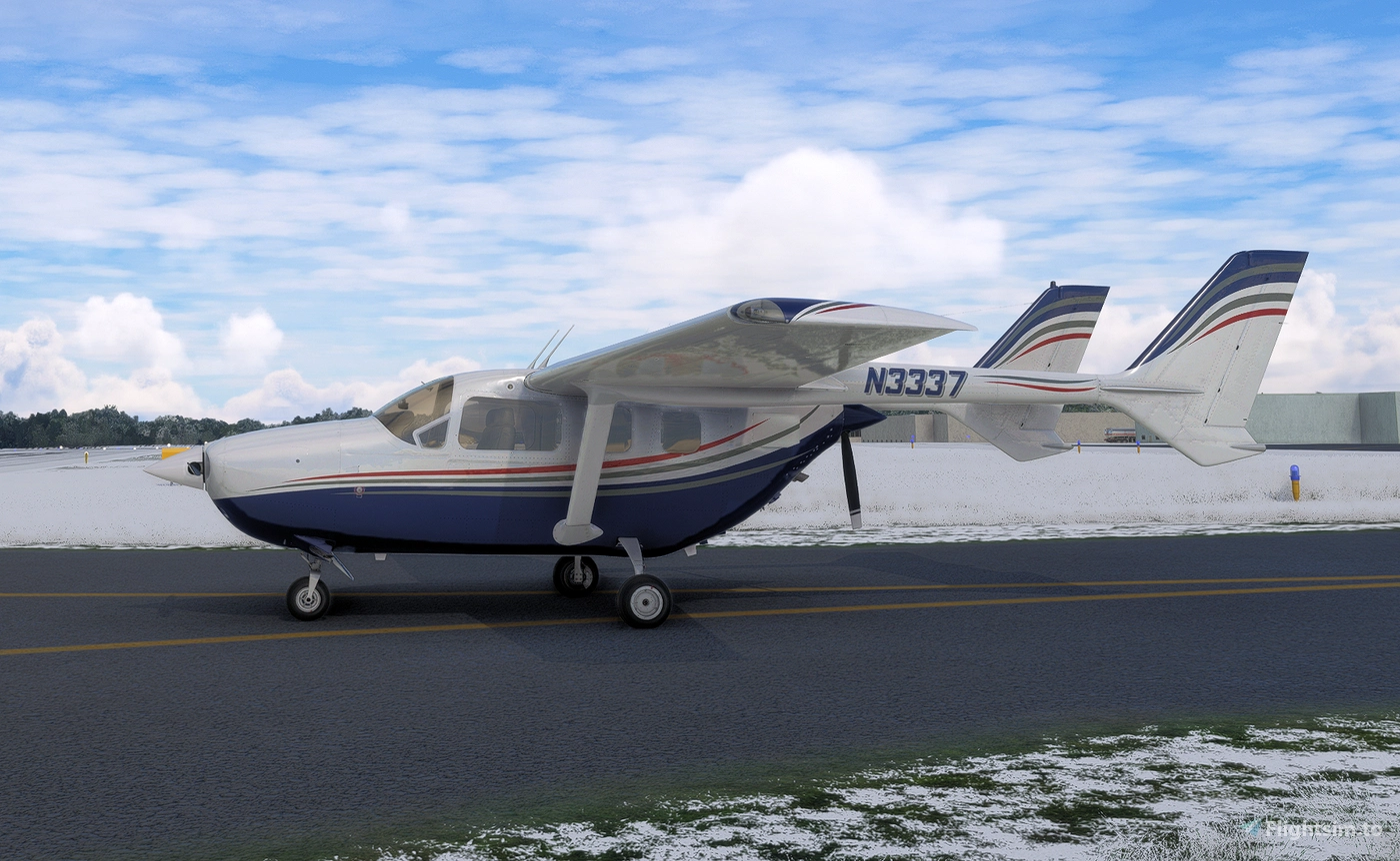 Cessna P337H Super Skymaster with US registration N3337. for Microsoft ...