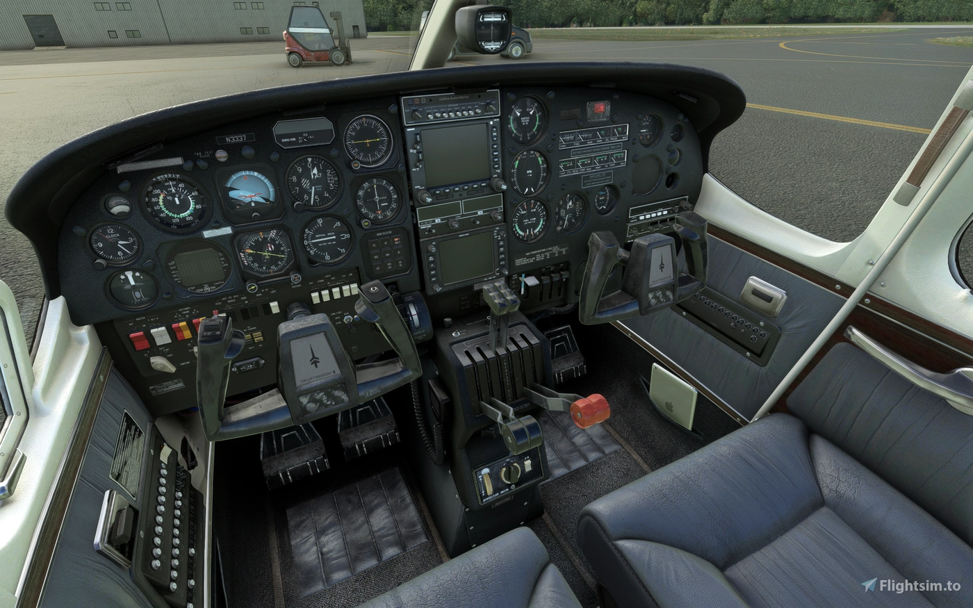 Cessna P337H Super Skymaster with US registration N3337. for Microsoft ...