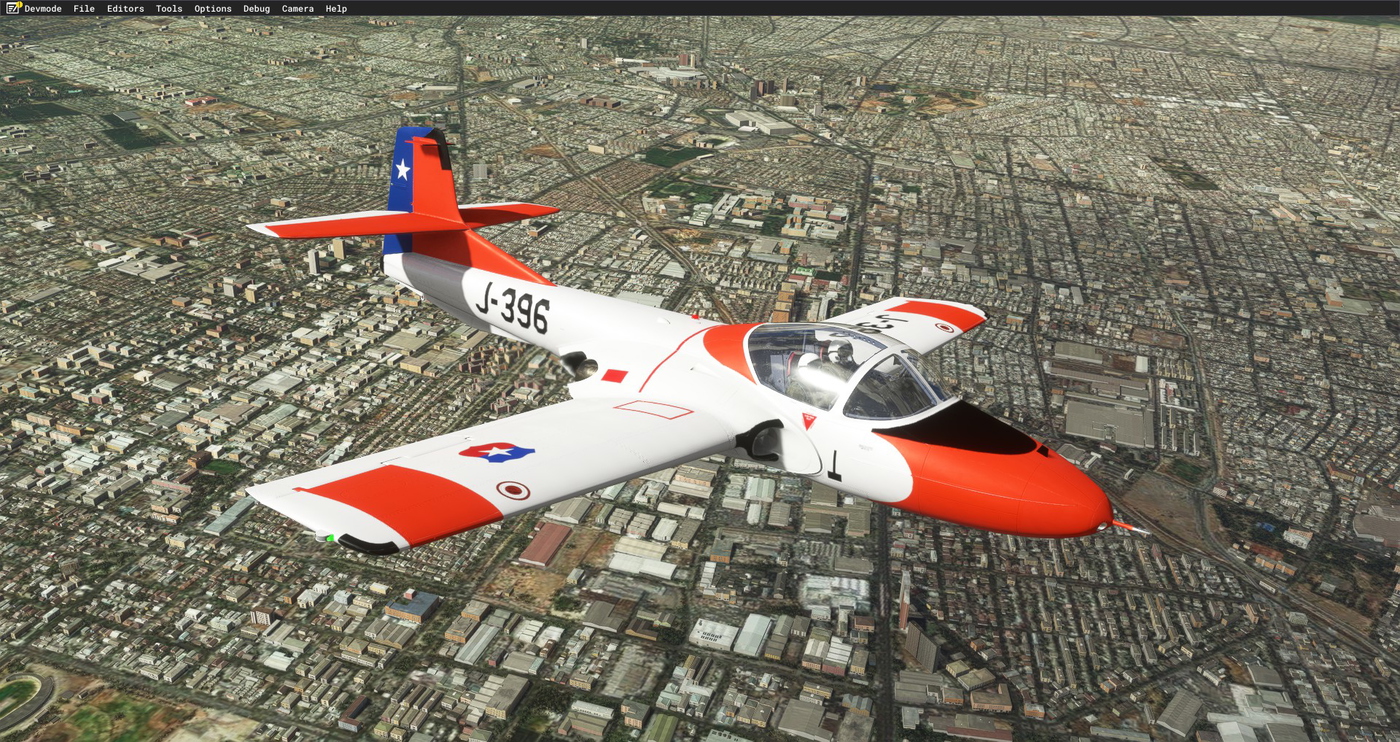 Cessna T-37 Tweet Fuerza Aérea de Chile J-396 for Microsoft Flight ...