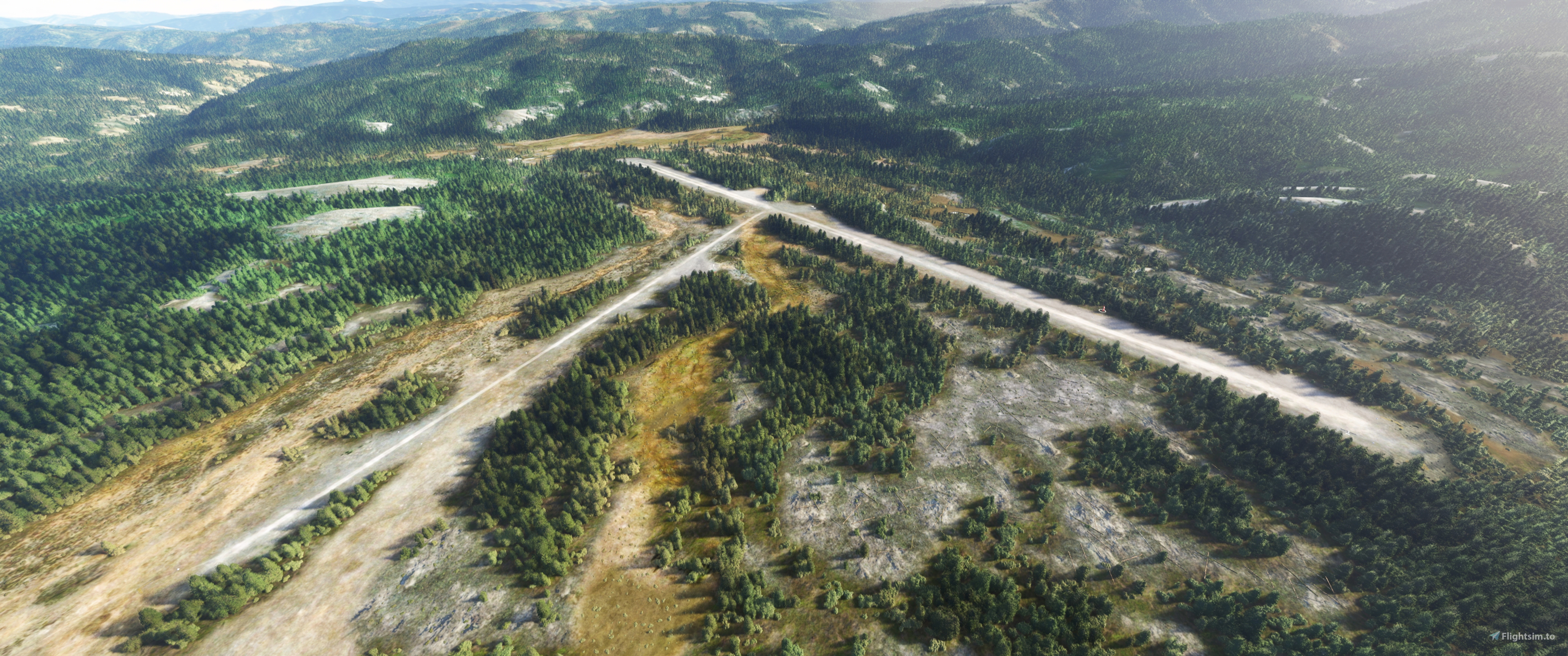 Chamberlain USFS Airport, Idaho for Microsoft Flight Simulator | MSFS