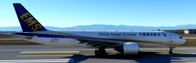 China Postal Airlines Boeing 777F 中国邮政航空 波音777F for Microsoft Flight ...