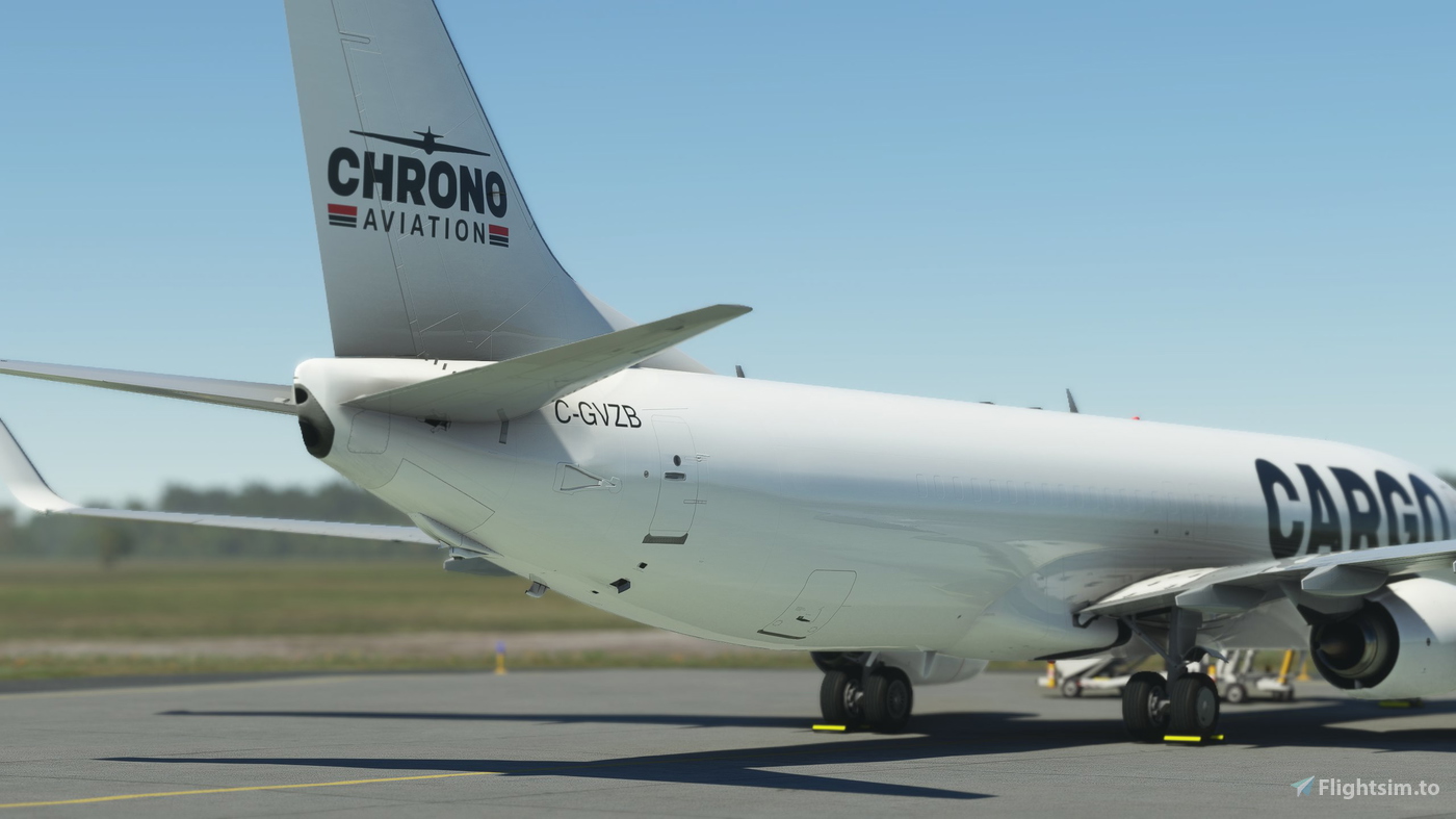 Chrono Aviation (C-GVZB | 2022) BCF for Microsoft Flight Simulator | MSFS